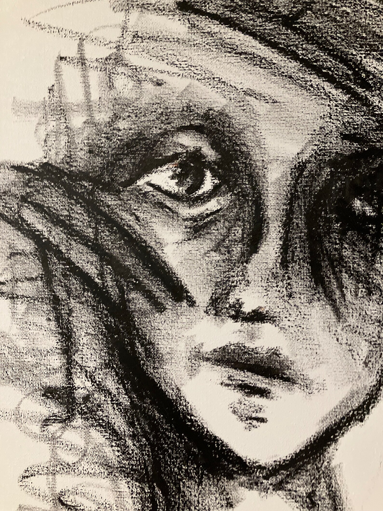 Raven Art, Raven Sketches,original Artwork, Oil Pastel, Abstract Artist ...