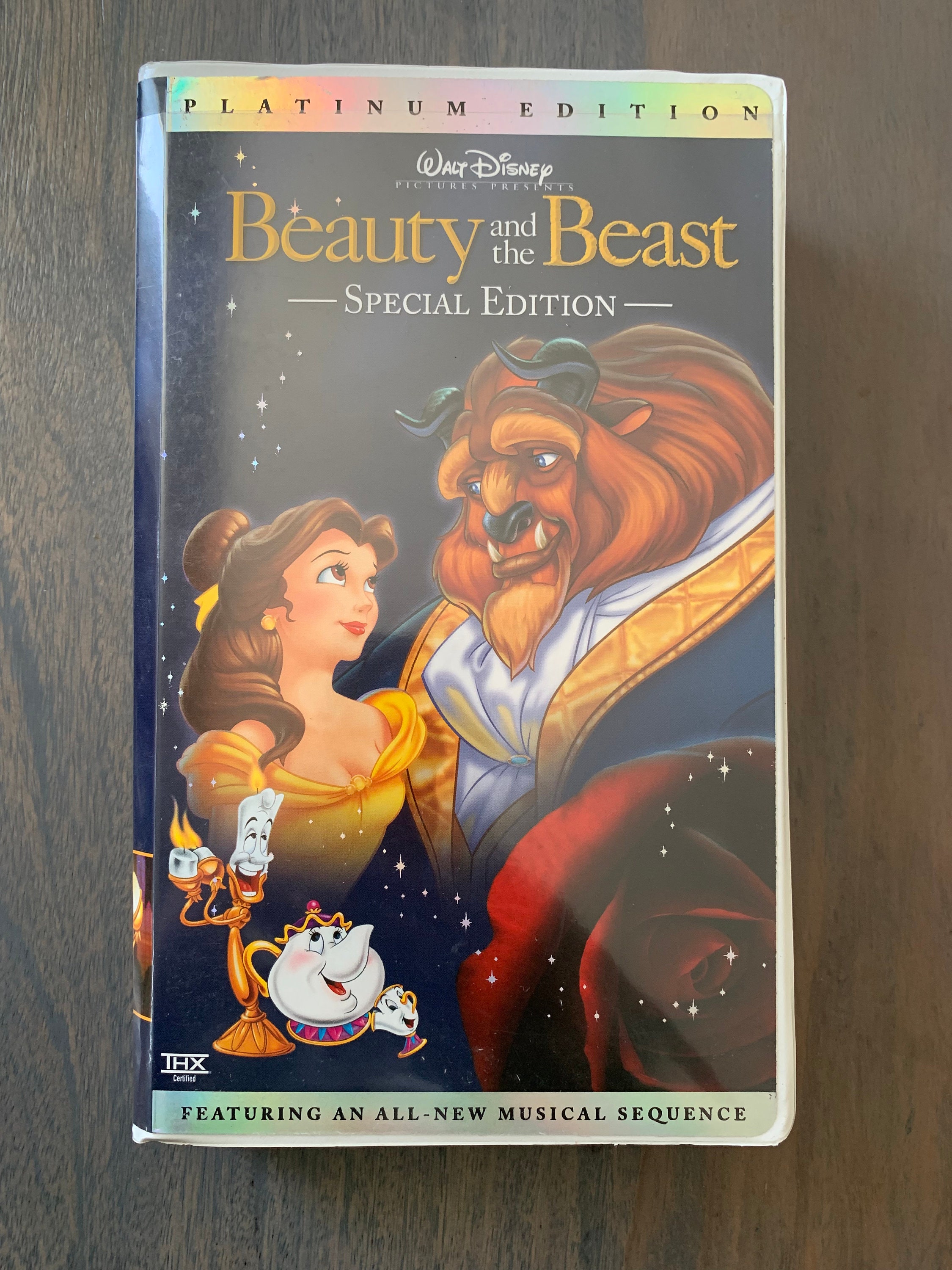 Beauty And The Beast Vhs 2002