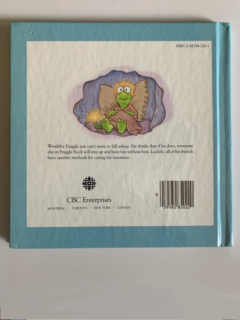 Why Wembley Fraggle Couldnt Sleep Book - Etsy