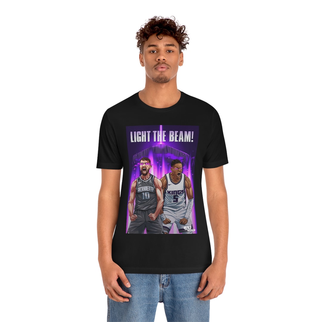 City of Beams - Sacramento Kings - Light the Beam! Tee - Etsy