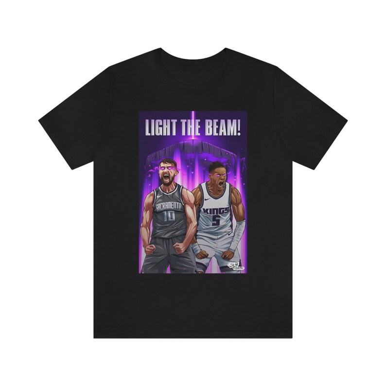 City of Beams - Sacramento Kings - Light the Beam! Tee - Etsy