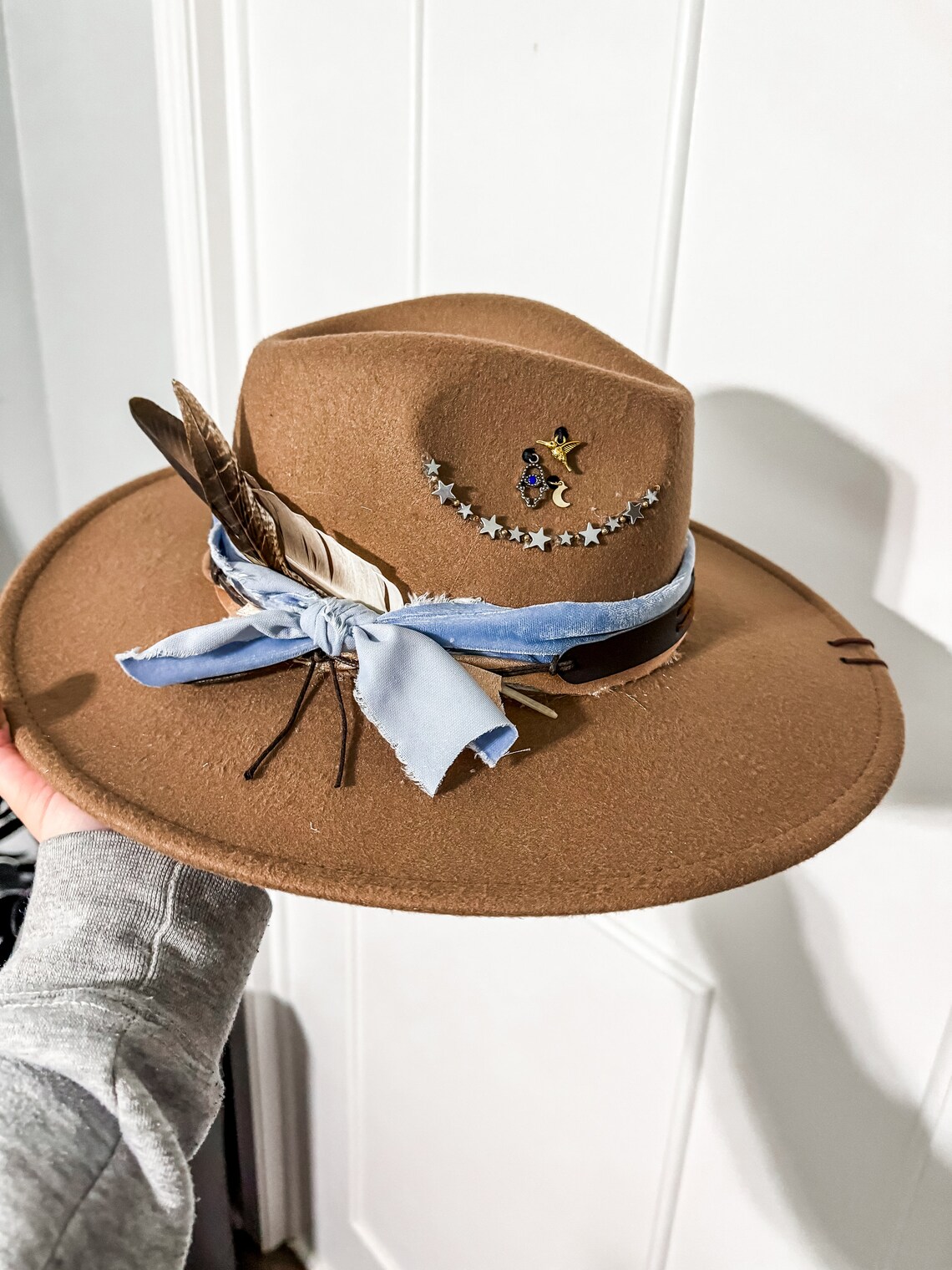 Stardust Queen Flat Brim Western Hat Lainey Wilson Hat Cowboy Hat ...