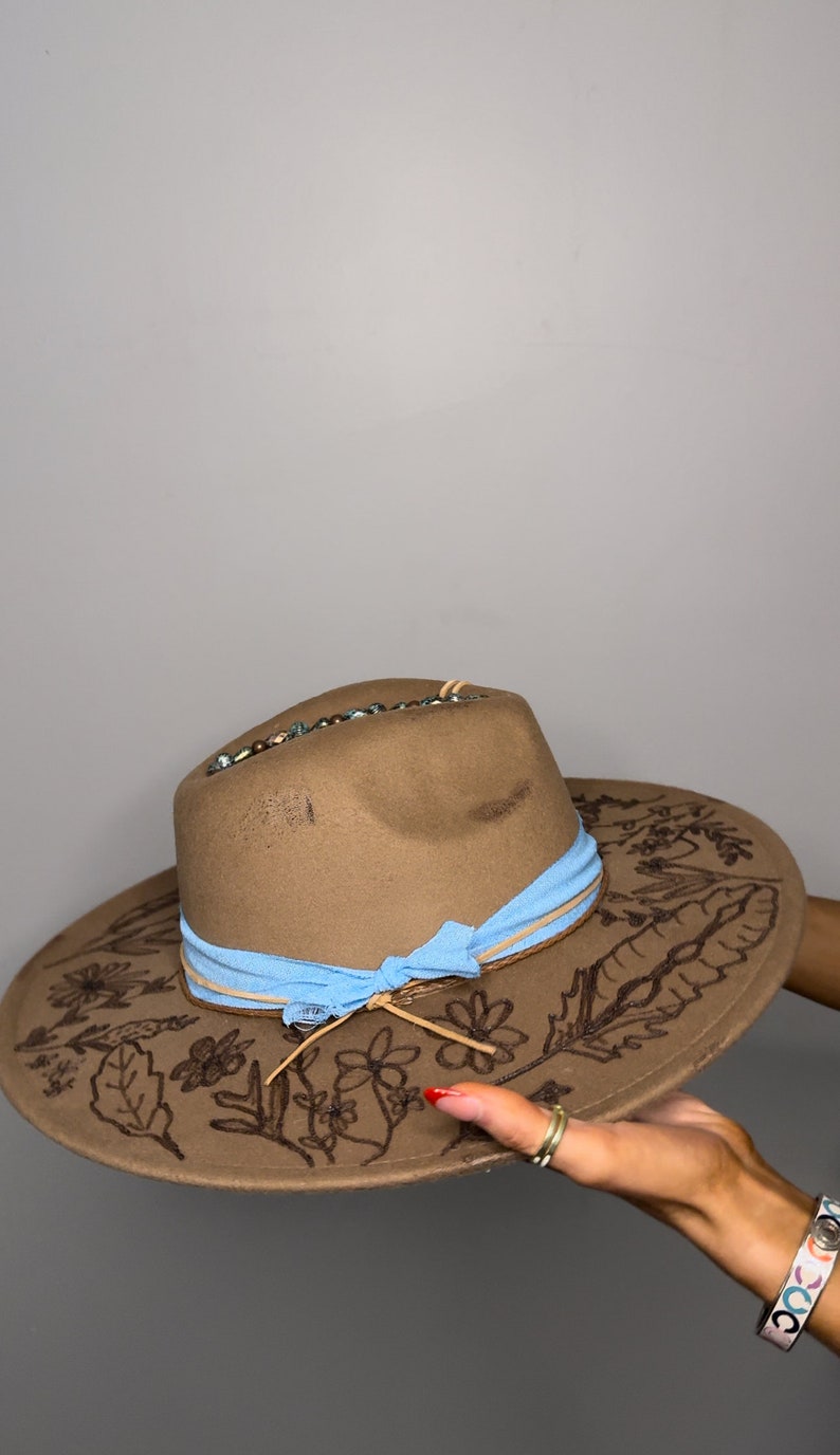 Blue Ribbon Wrangler Flat Brim Hat - Etsy