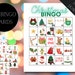 Printable Christmas Bingo Holiday Games Party Games - Etsy