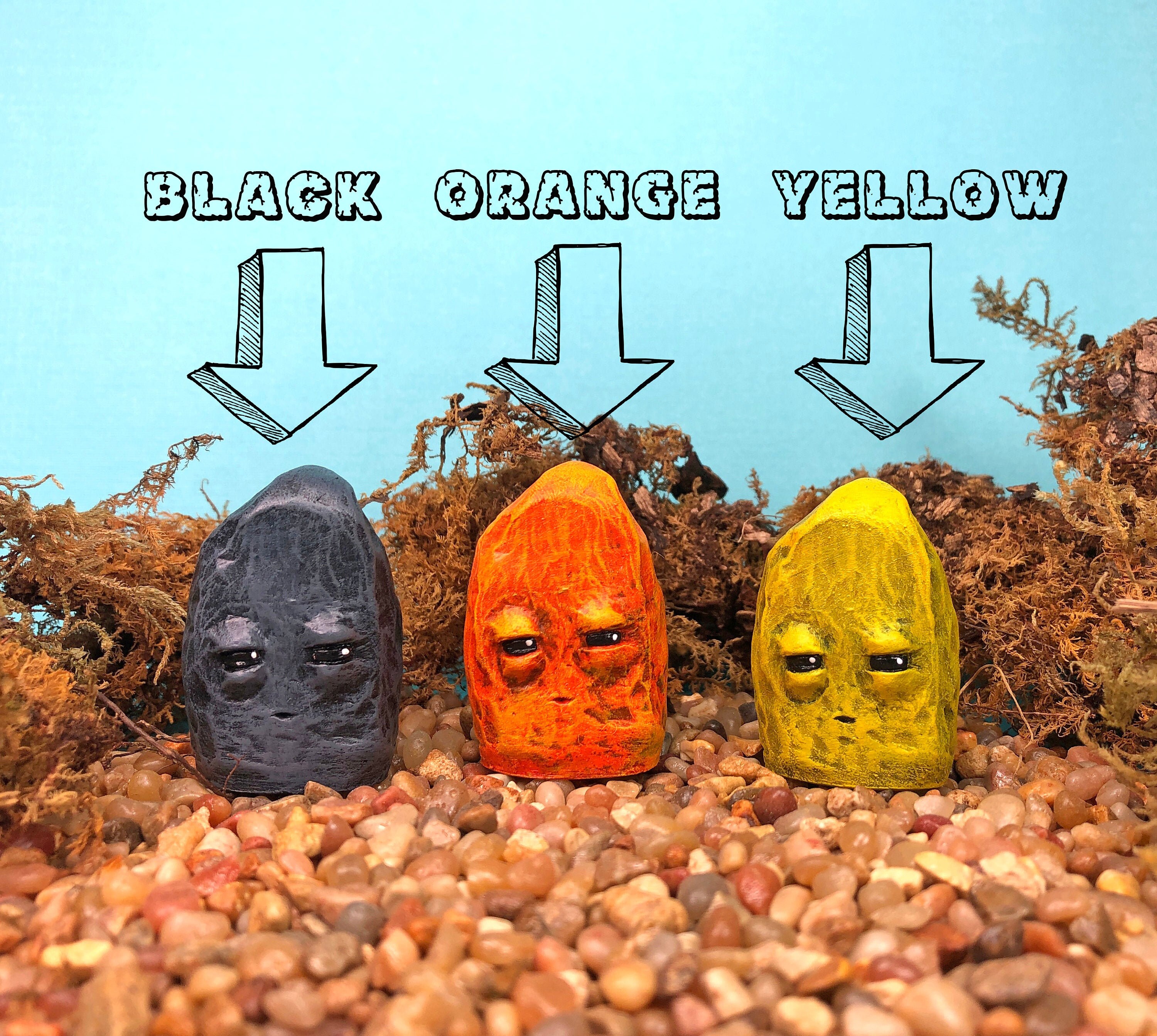 Stoners Rock Figurines Fairy Garden Woodland Zen Weed - Etsy