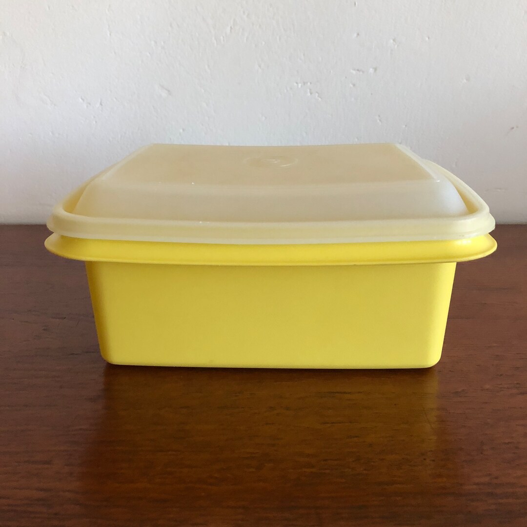 Vintage Tupperware Ice Cream Freeze N' Save Rectangular Lidded ...