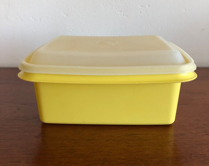 Vintage Tupperware Ice Cream Freeze N' Save Rectangular Lidded ...