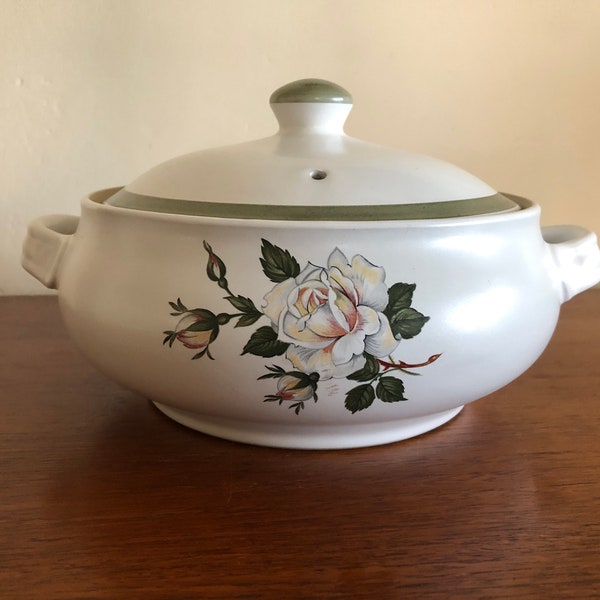 Denby White Rose - Etsy