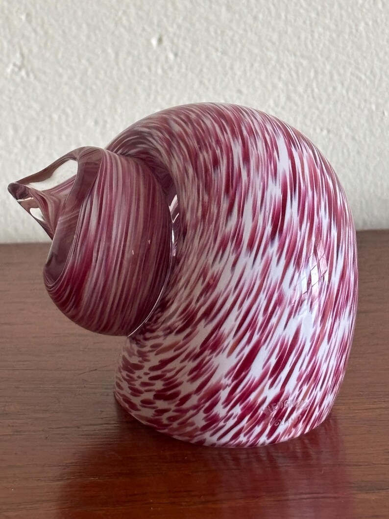Vintage Wedgwood Art Glass Snail Shell Sculpture: Made in England ...