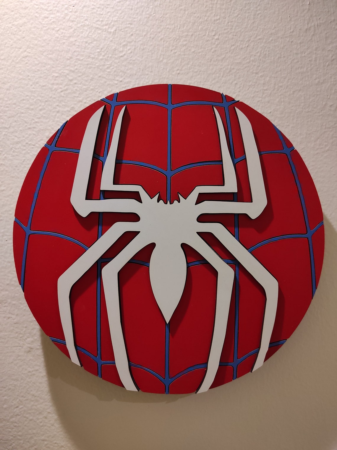 Spiderman Spiderman 3 Layer Sign Spiderman Wall Decor Kids - Etsy