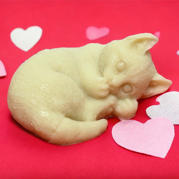 Cat Shaped Chocolate - Etsy UK