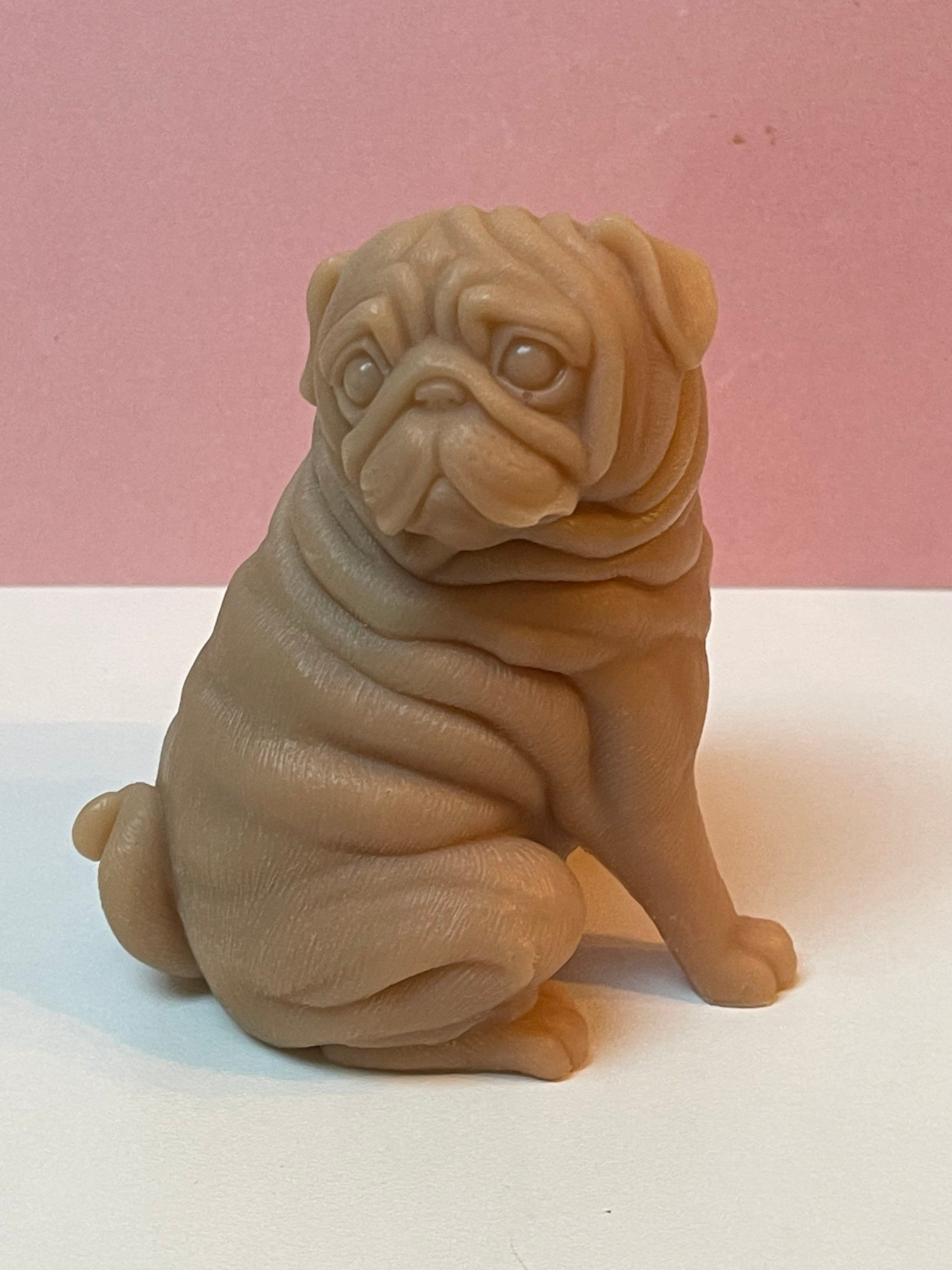 Pug Soap Handmade 362g - Etsy UK