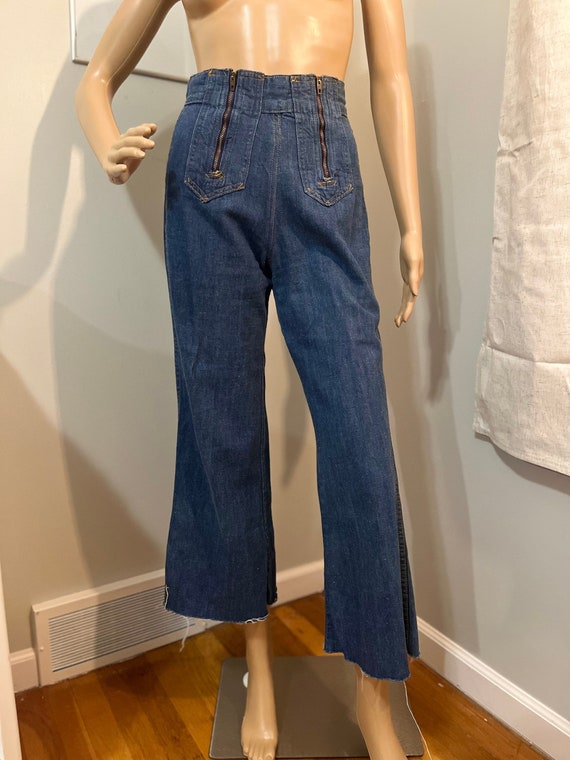 Raw Hem Bell Bottoms Gem