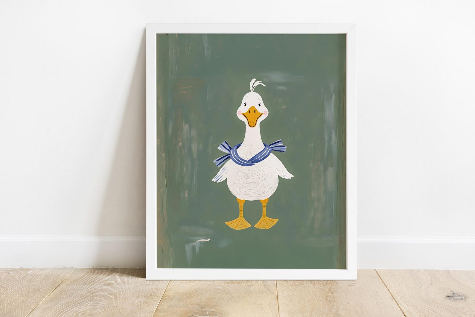 Print of Silly Goose | Acrylic Art | Nursery Wall Art | Whimsical ...
