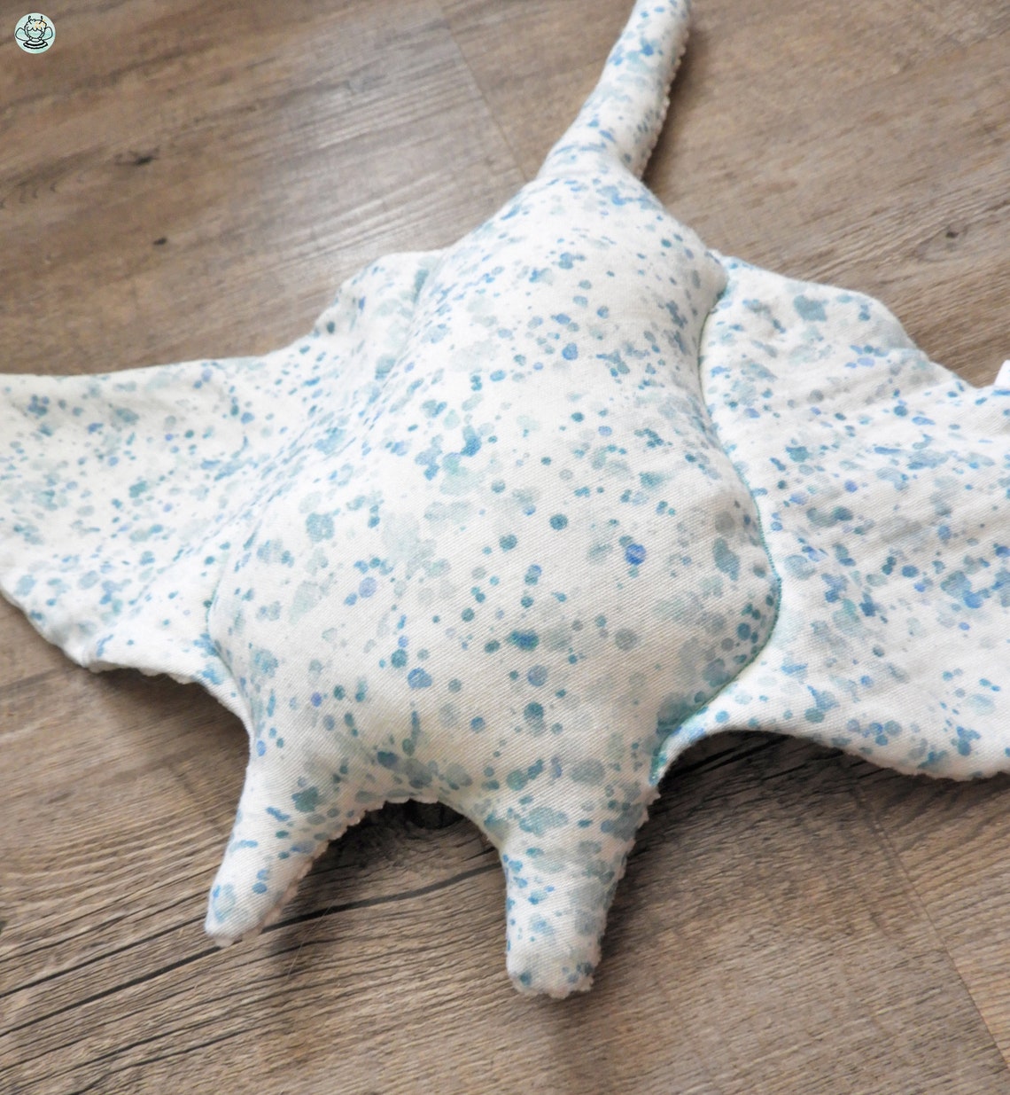 Handmade Plush Stingray Manta Ray Stuffed Animal Stingray - Etsy