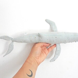 Mini Mint Whale - Ocean Stuffed Animal - Handmade Humpback Whale ...