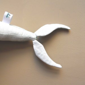 Mini Mint Whale - Ocean Stuffed Animal - Handmade Humpback Whale ...