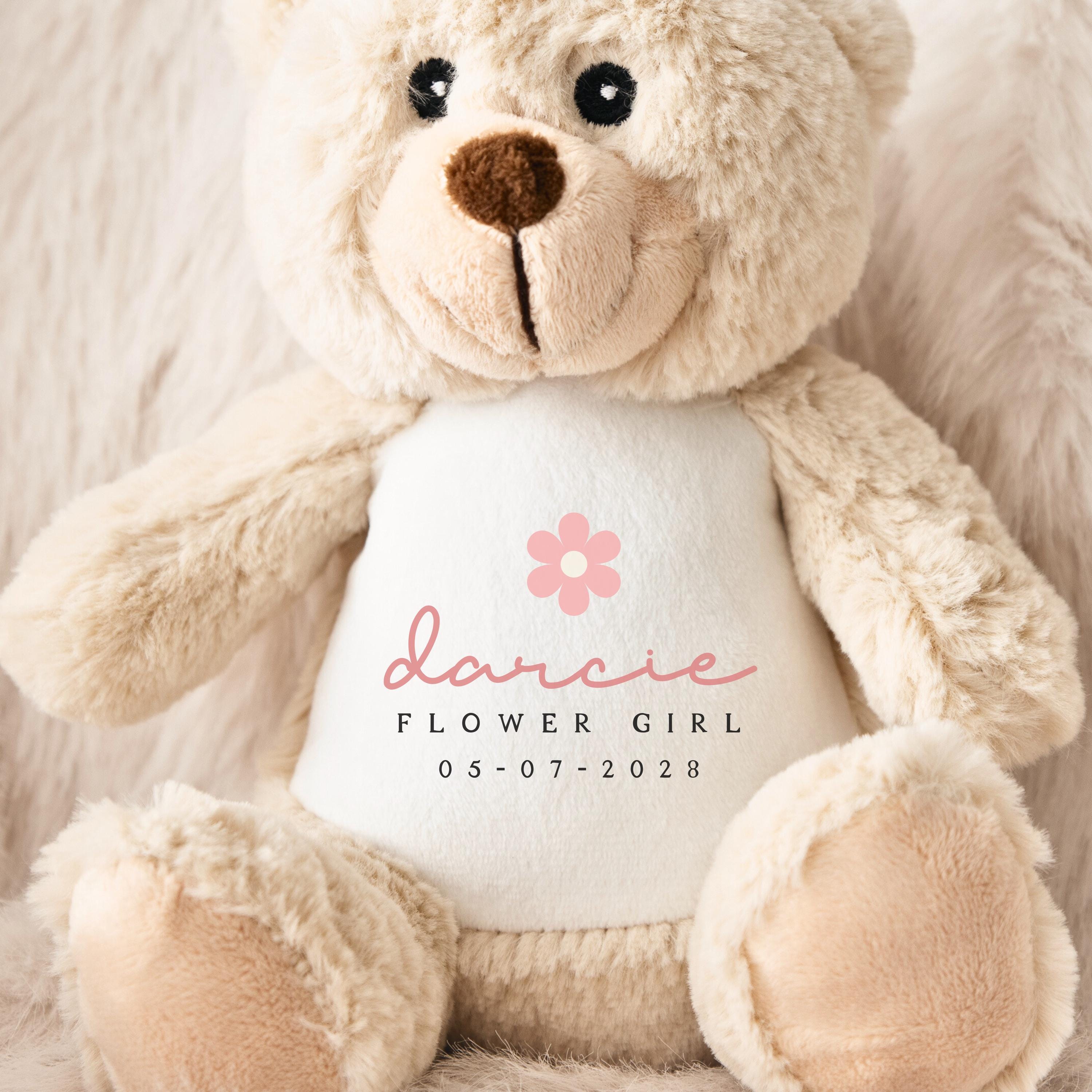 Flower girl teddy bear store