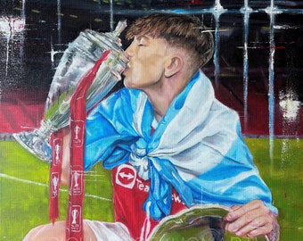 Garnacho Poster - Etsy UK