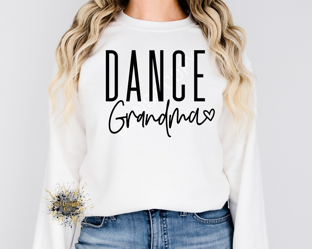 Dance Grandma Puff Print Screen Print Transfer, Ready to Press, Dance ...