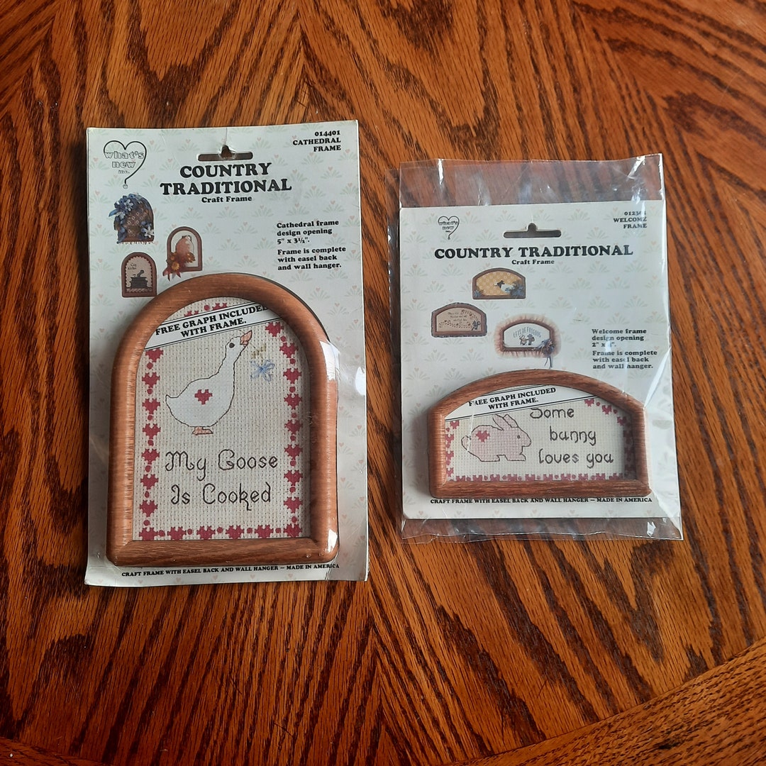 Cathedral Frame & Welcome Frame, What's New, Inc. Country Traditional ...