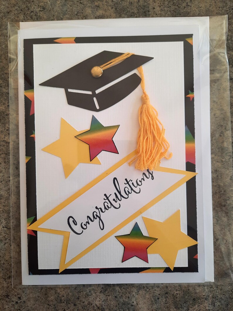 Handmade Graduation Cards - Etsy