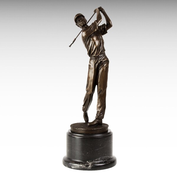 Golfer Statue - Etsy