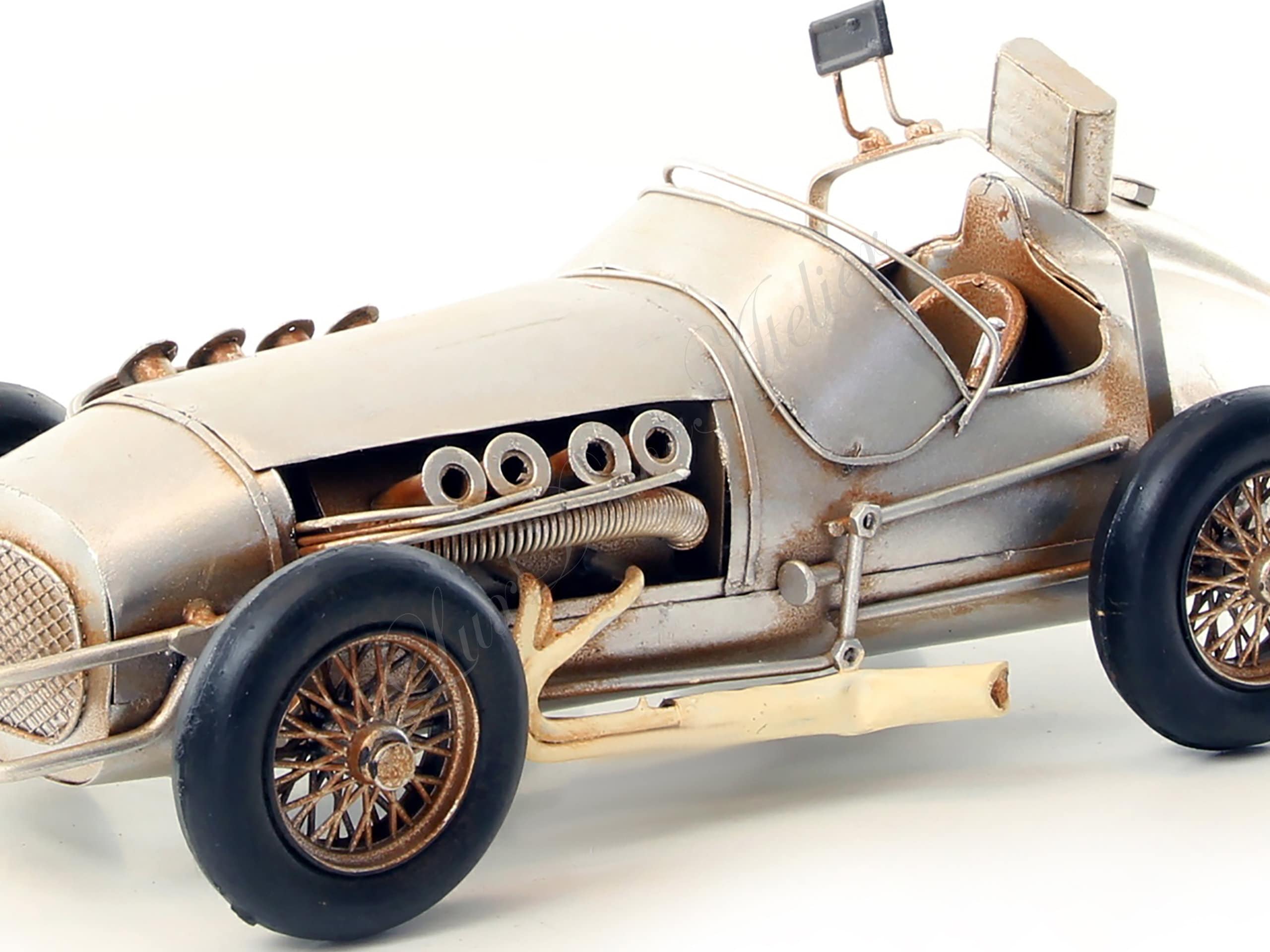 Formula 1 Metal Race Car Model Vintage Style Toy Silver - Etsy