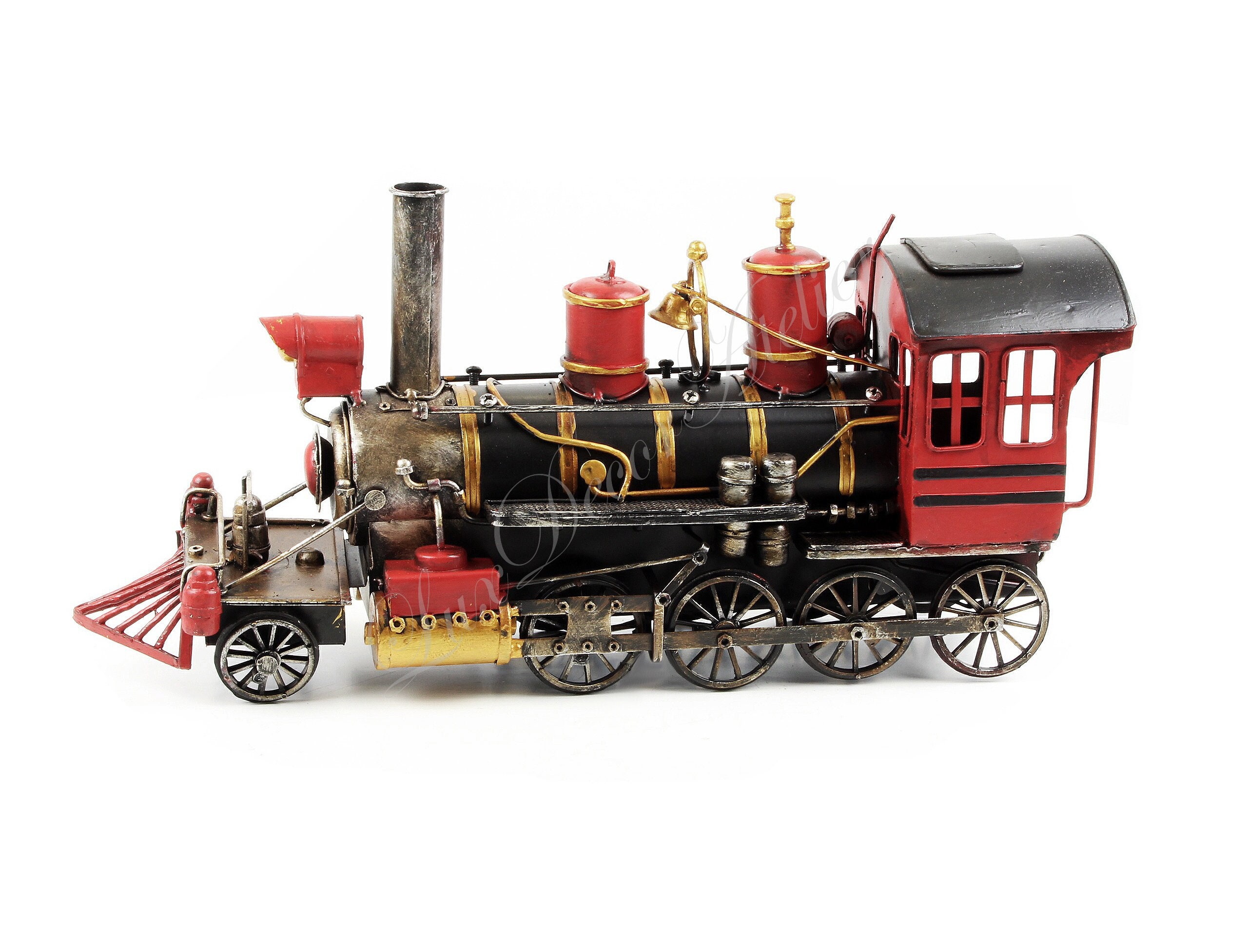 Large 16 Steam Locomotive Metal Model Antique Old Train Model - Etsy Canada