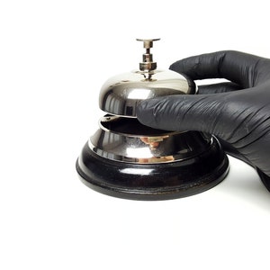 Vintage Hotel Bell Reception Bell Table Bell, Mid Century Modern ...
