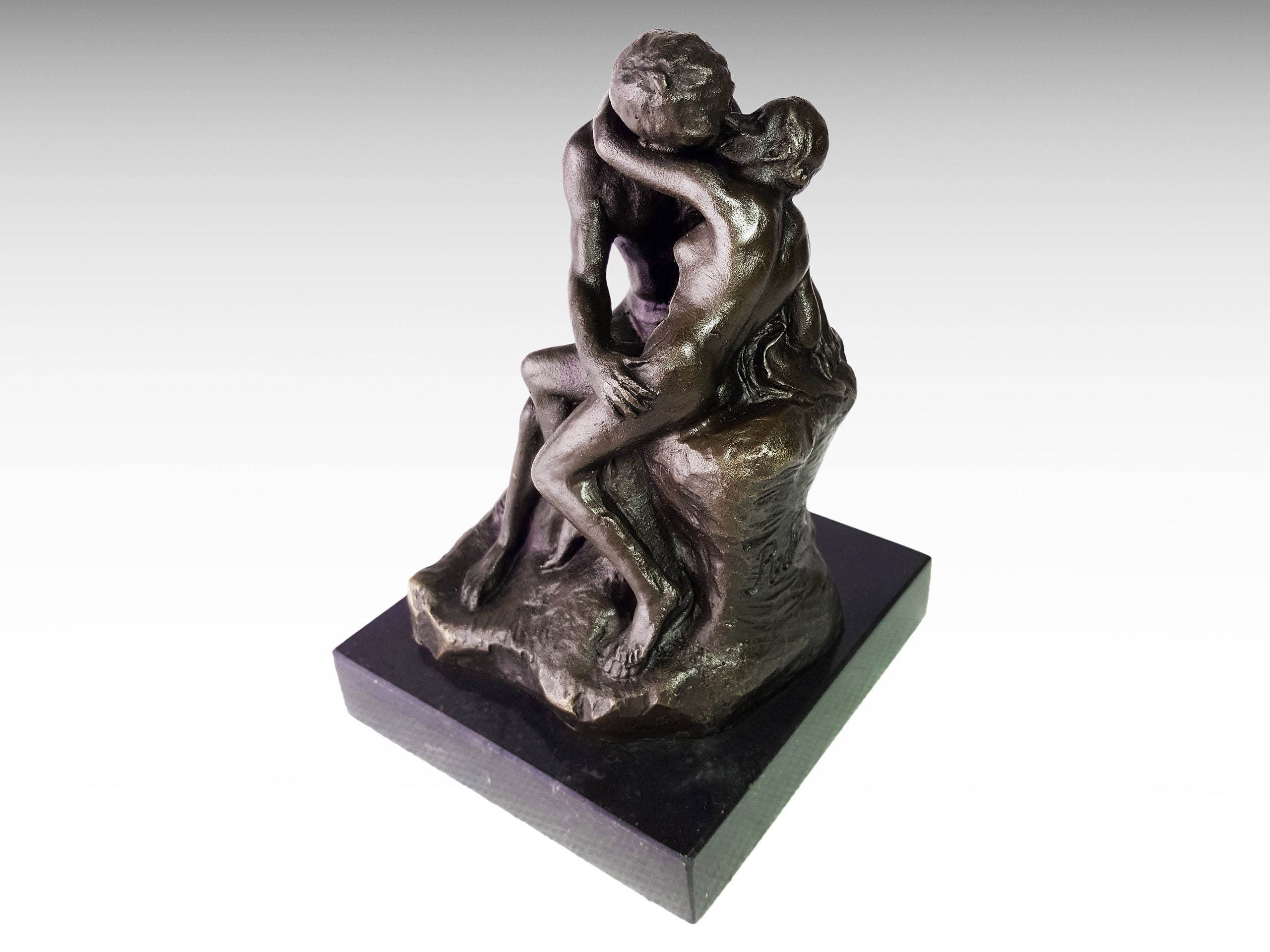 The Kiss By Auguste Rodin Bronze Sculpture Art Le Baiser Classic