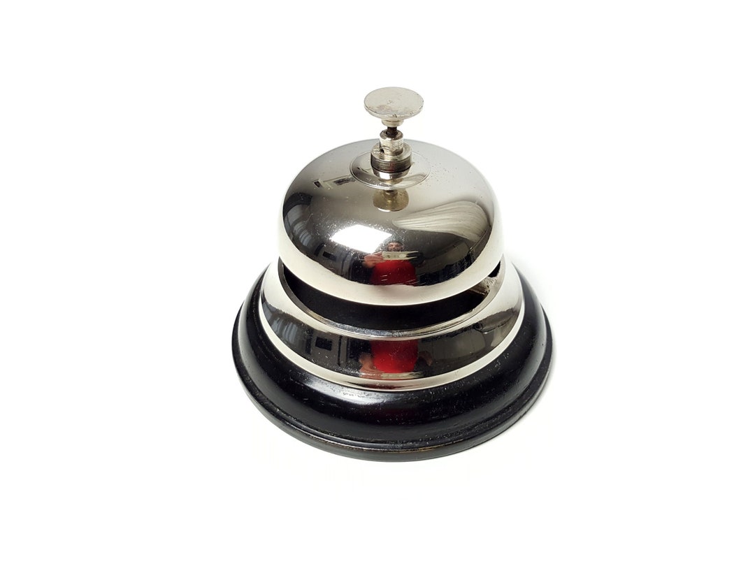 Vintage Hotel Bell Reception Bell Table Bell, Mid Century Modern ...