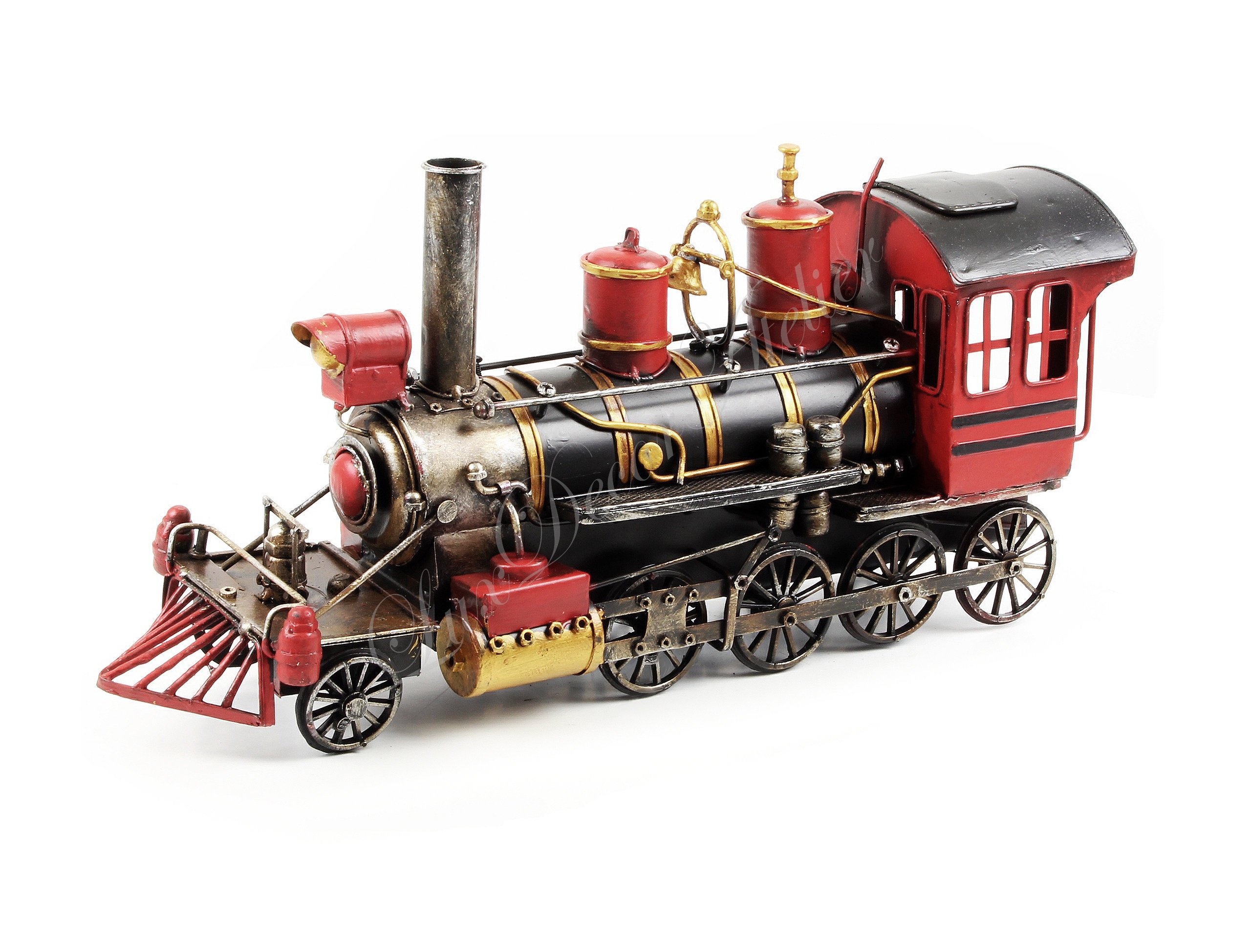 Large 16 Steam Locomotive Metal Model Antique Old Train Model - Etsy Canada