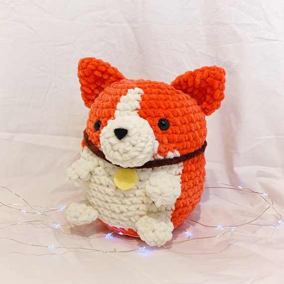 Chubby Corgi Plush Corgi plushie dog lover gift Corgi stuffed animal ...