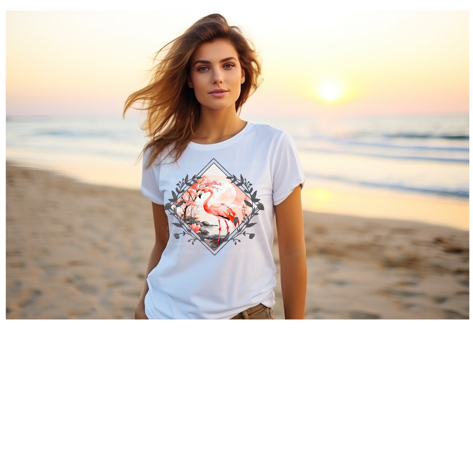 Flamingo - PNG Sublimation Design - Etsy