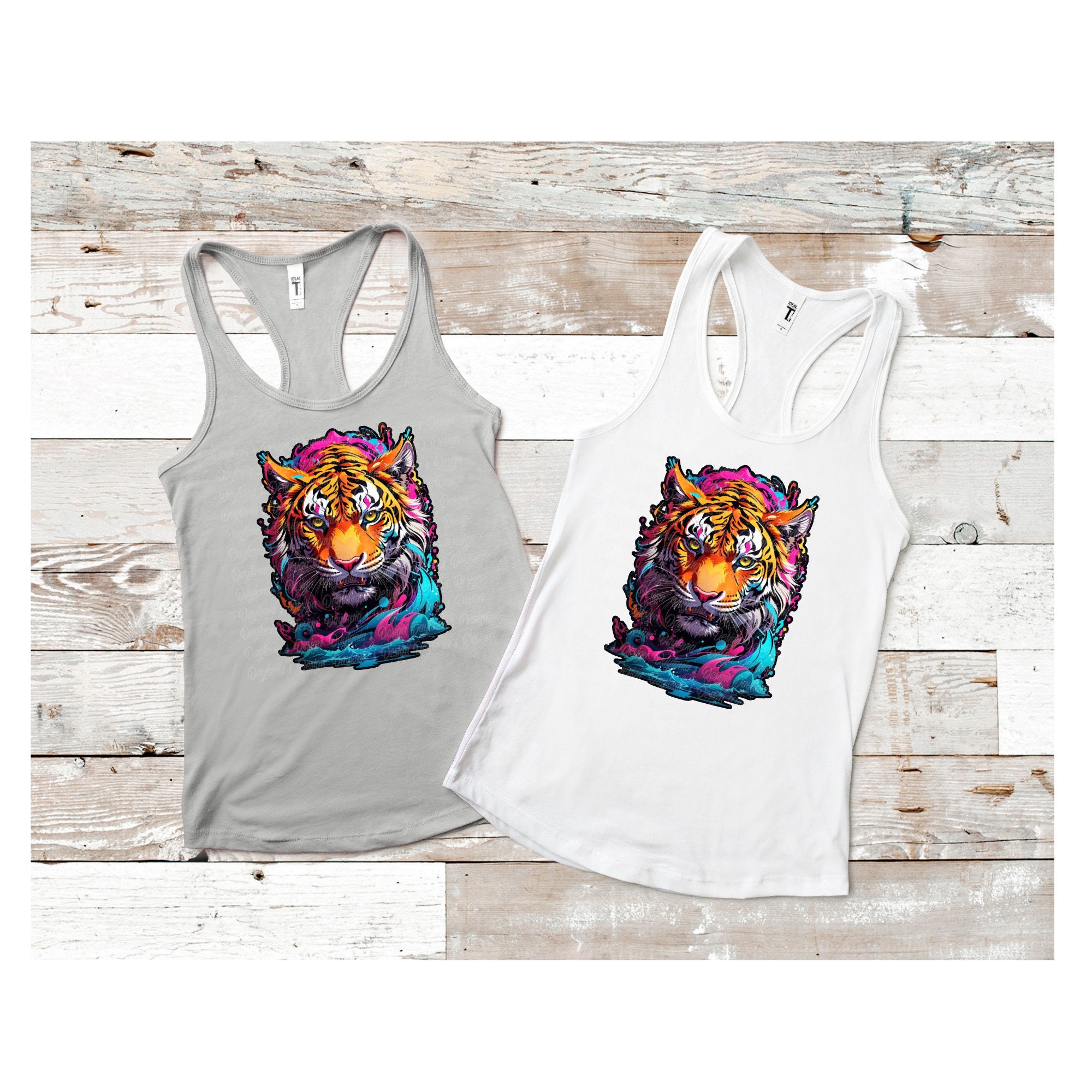 Tiger - PNG - Sublimation Design - Etsy