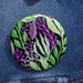 Aroace Pin Button, Abstract Aro Ace Art Gift, Discreet Aromantic ...