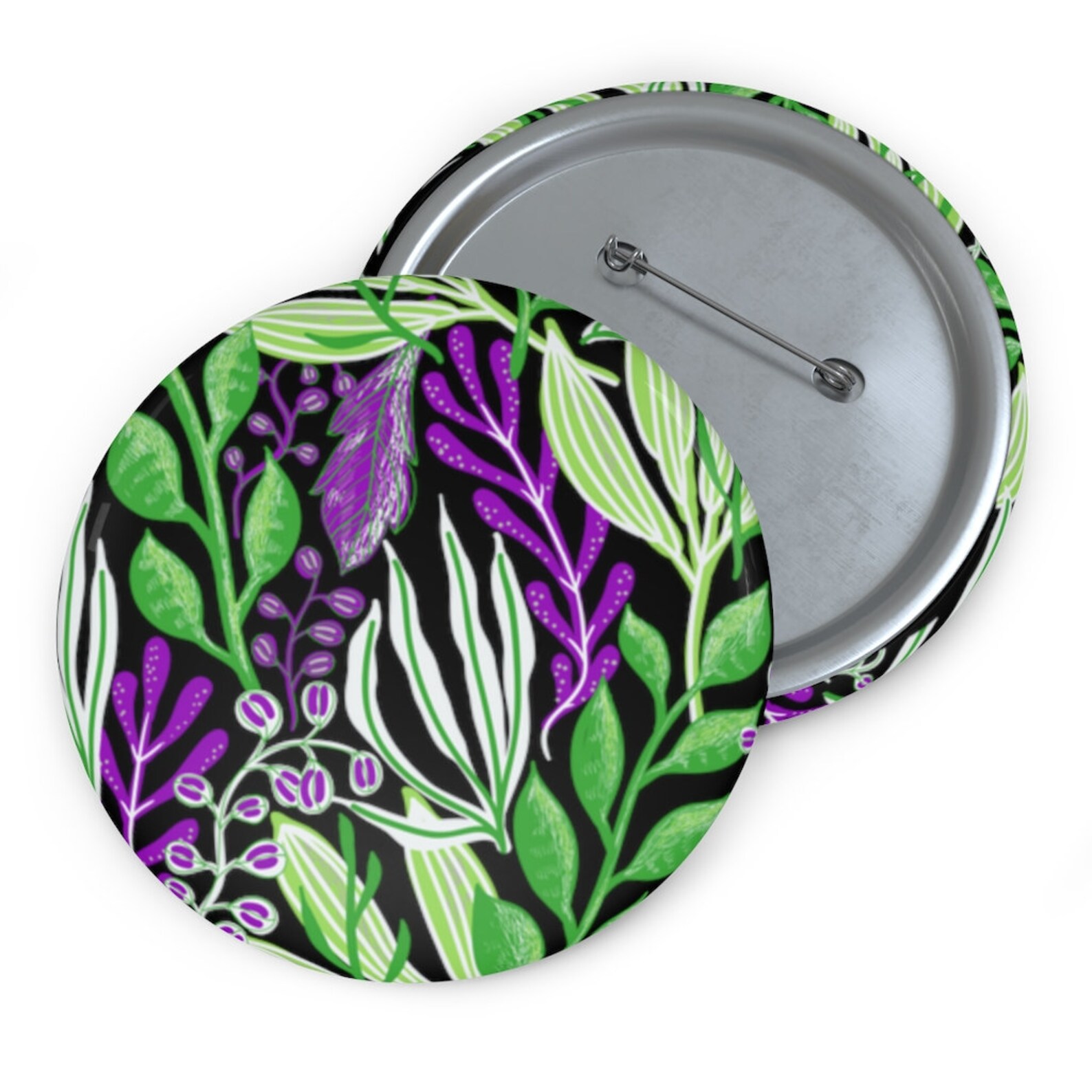 Aroace Pin Button, Abstract Aro Ace Art Gift, Discreet Aromantic ...