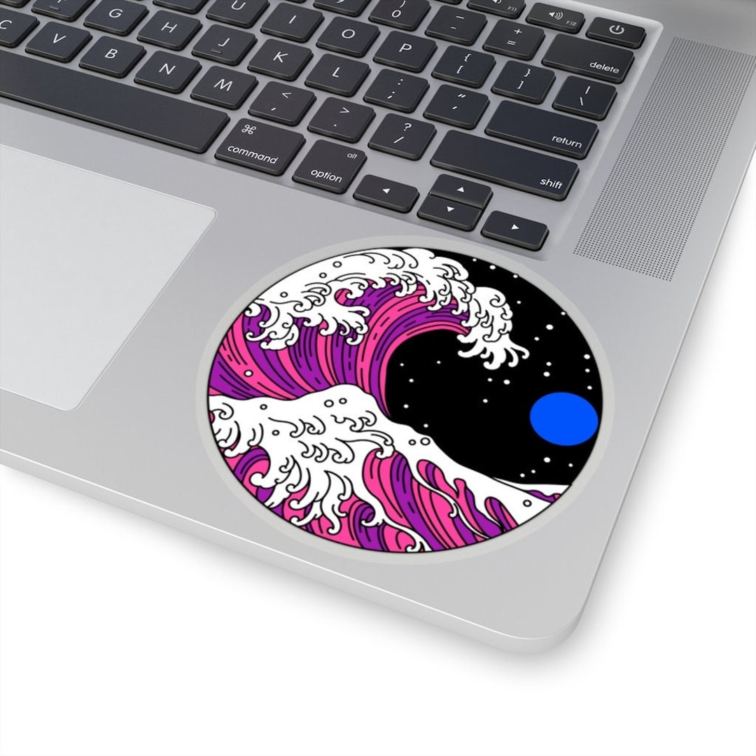 Genderfluid Sticker Gender Fluid Flag Decal Non Binary - Etsy