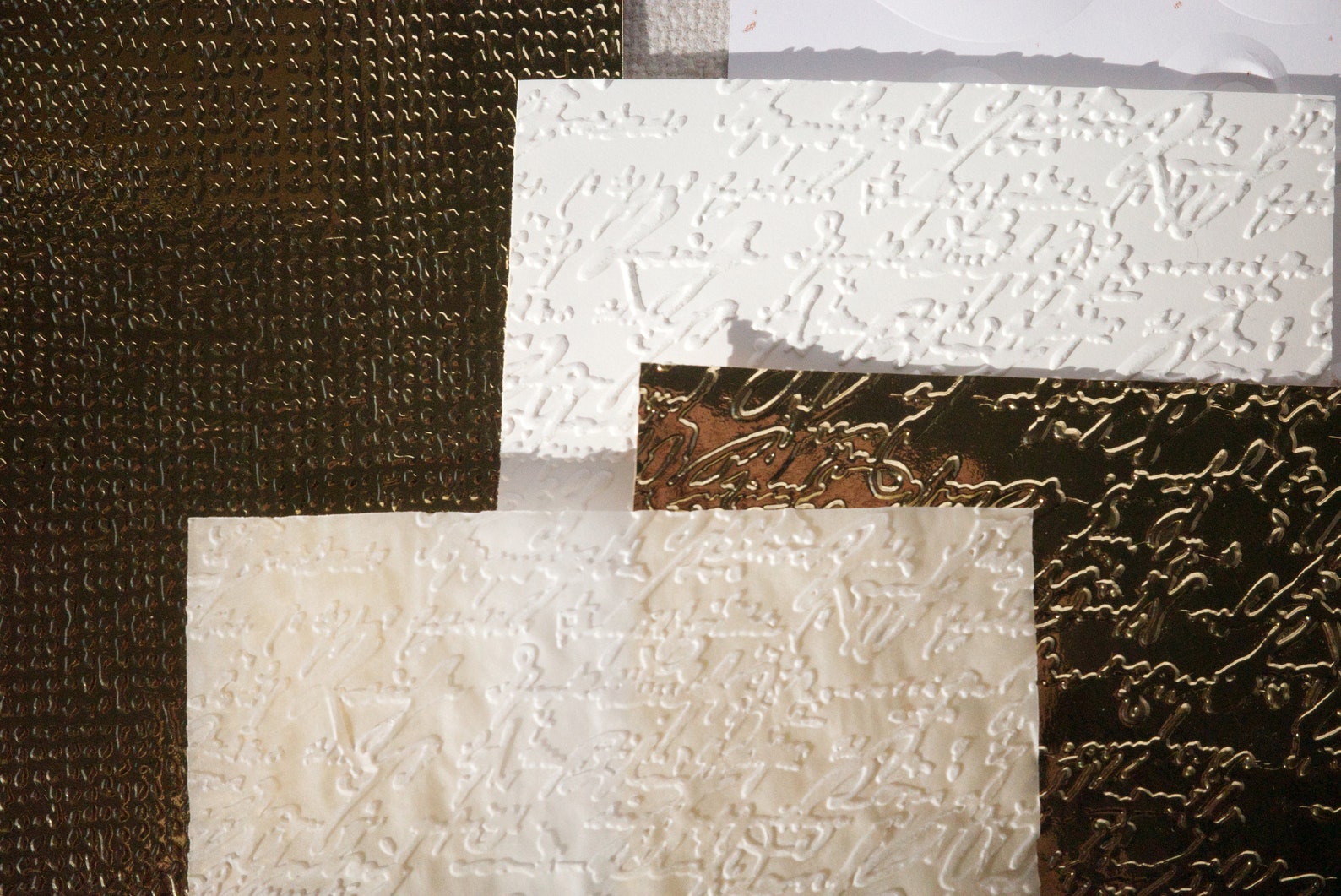 Assorted Embossed Papers Set of 14 Approx. A6 - Etsy