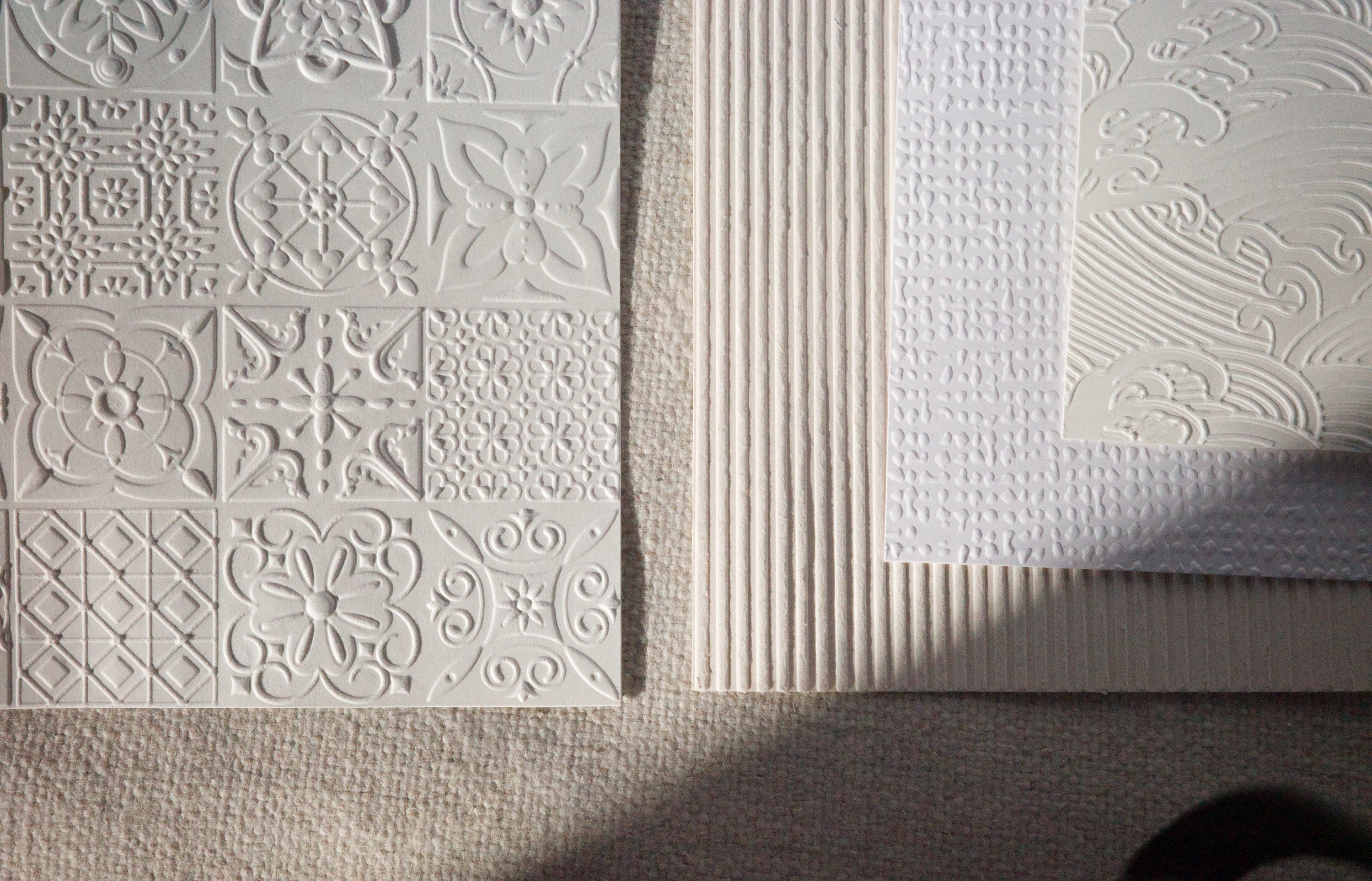 Assorted Embossed Papers Set of 14 Approx. A6 - Etsy