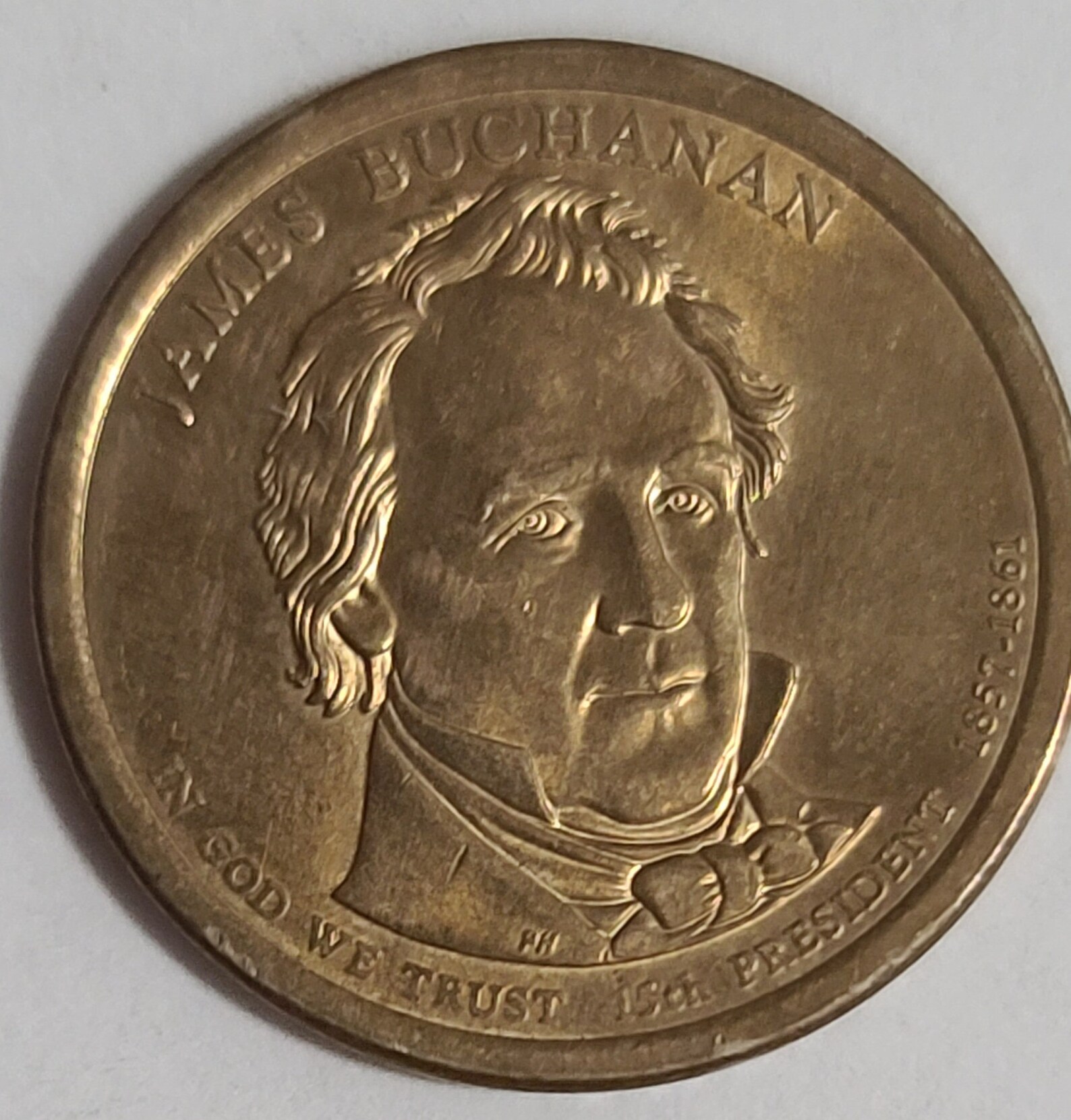 Rare 1857-1861 James Buchanan Coin - Etsy
