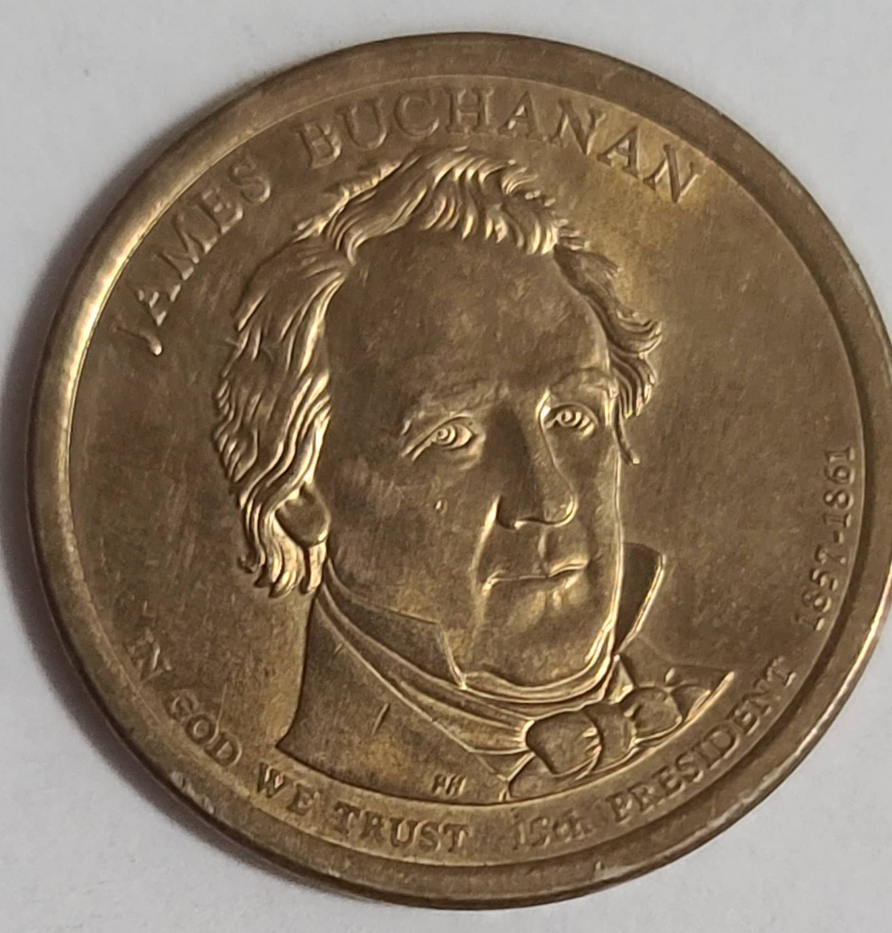 Rare 1857-1861 James Buchanan Coin - Etsy