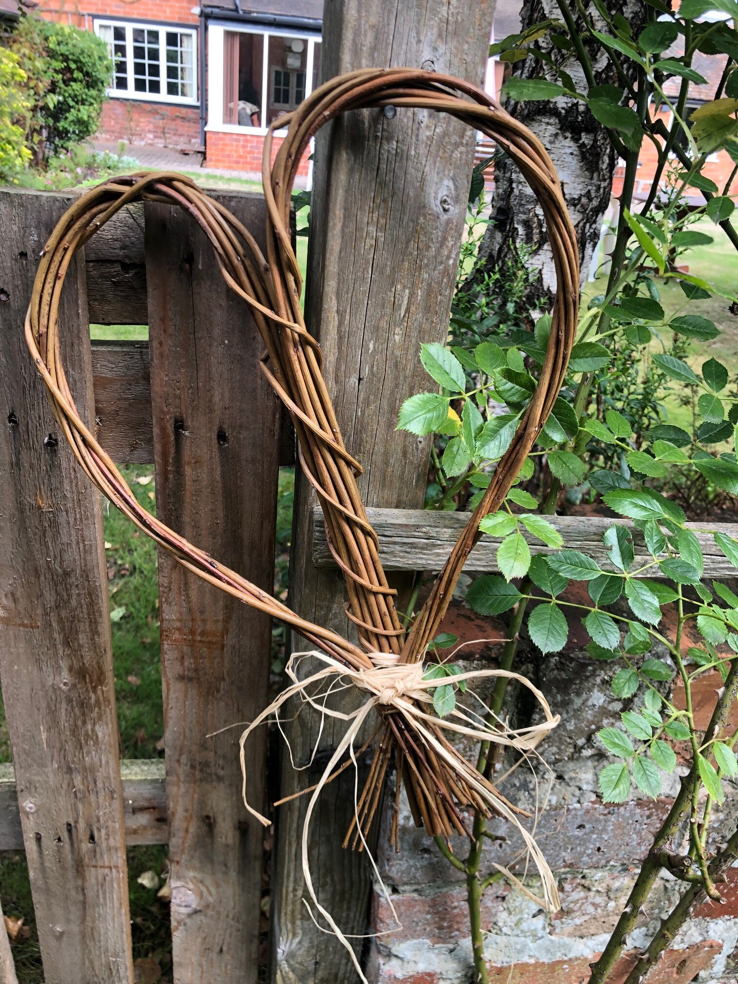 Handmade Willow Heart - Etsy UK