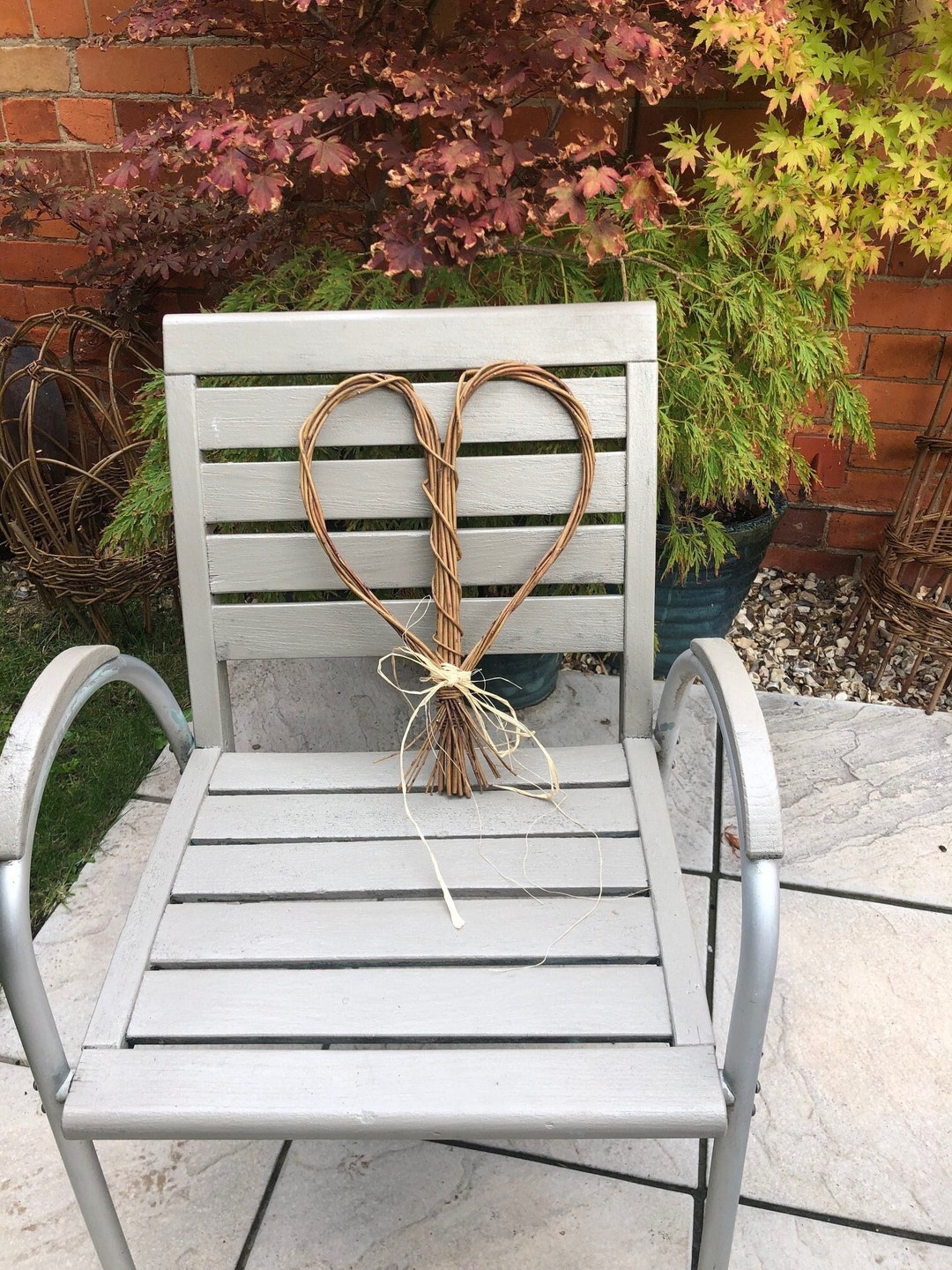 Handmade Willow Heart - Etsy UK
