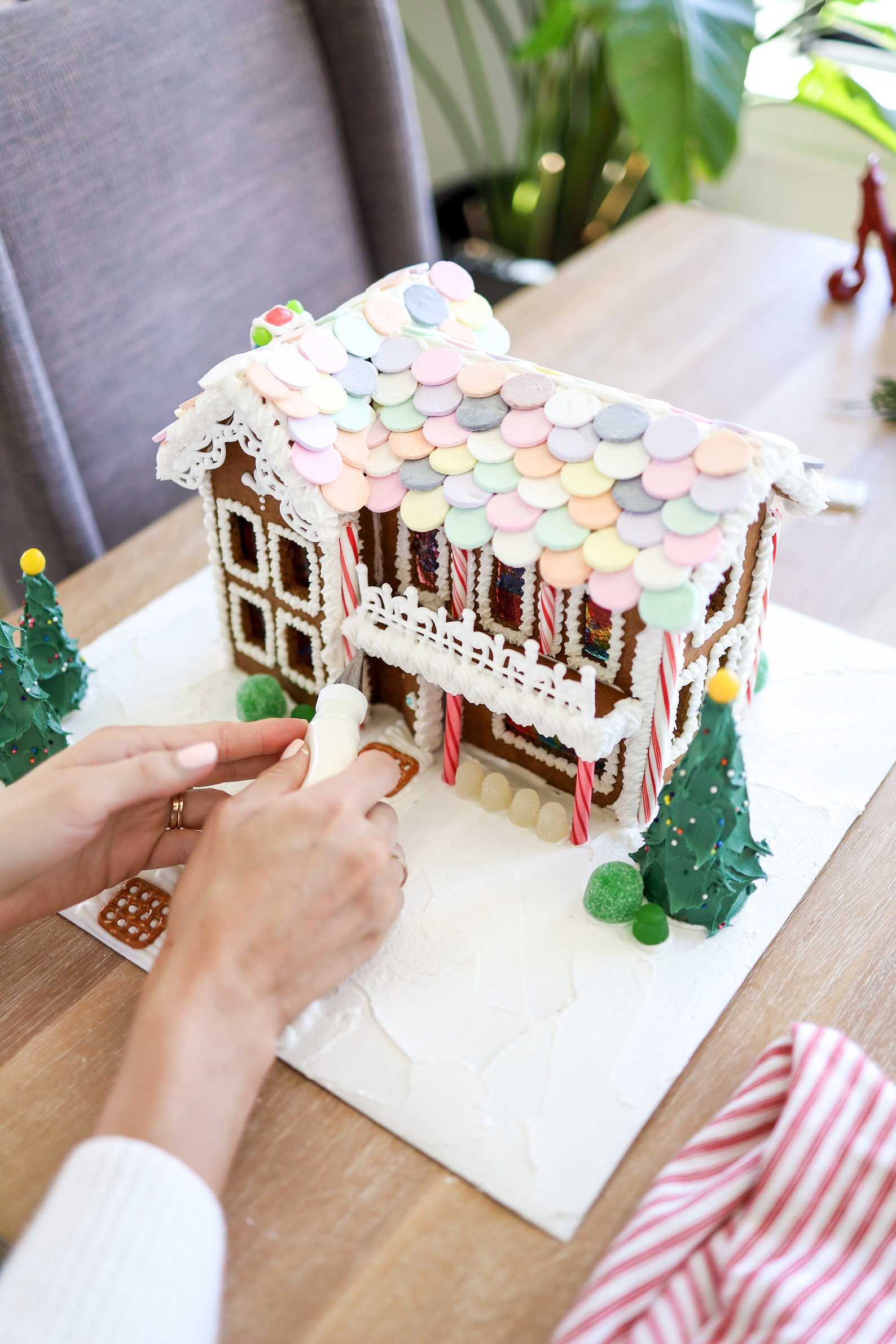 Victorian House [gingerbread Template] - Etsy