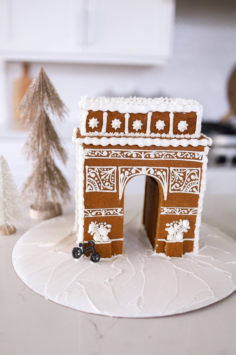 Arc De Triomphe [gingerbread Template] - Etsy