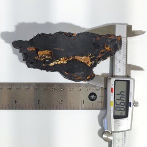 Rough Jet, Large Raw Jet, Rare Specimen of Natural Jet Spain, Healing ...