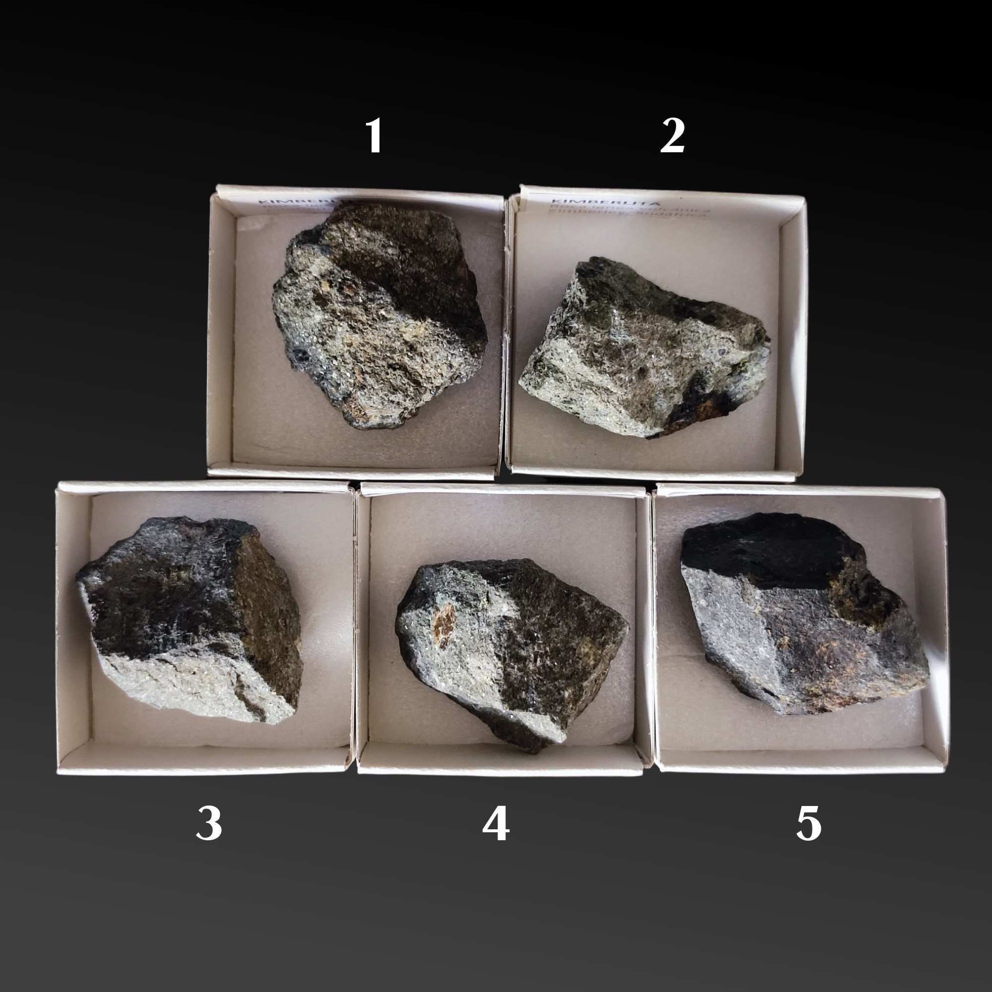 Kimberlite Raw Stone Diamond Ore Rough Magnetic Kimberlite - Etsy