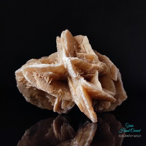 Desert Rose Stone, Rough Gypsum Desert Rose Cluster, Raw Gypsum and ...